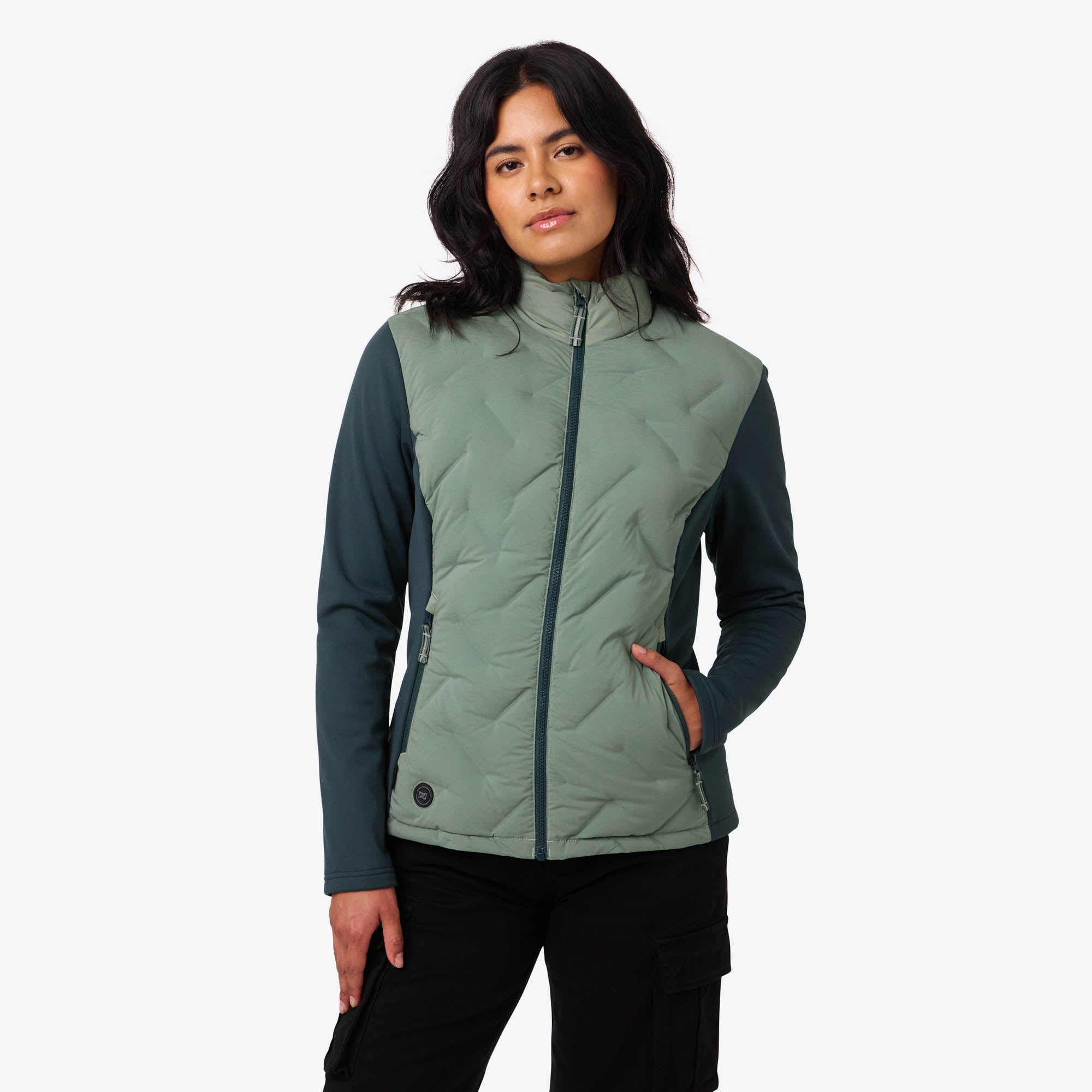 Aria Hybrid Jacket Women's - Sage/Olive – Fieldsheer Canada