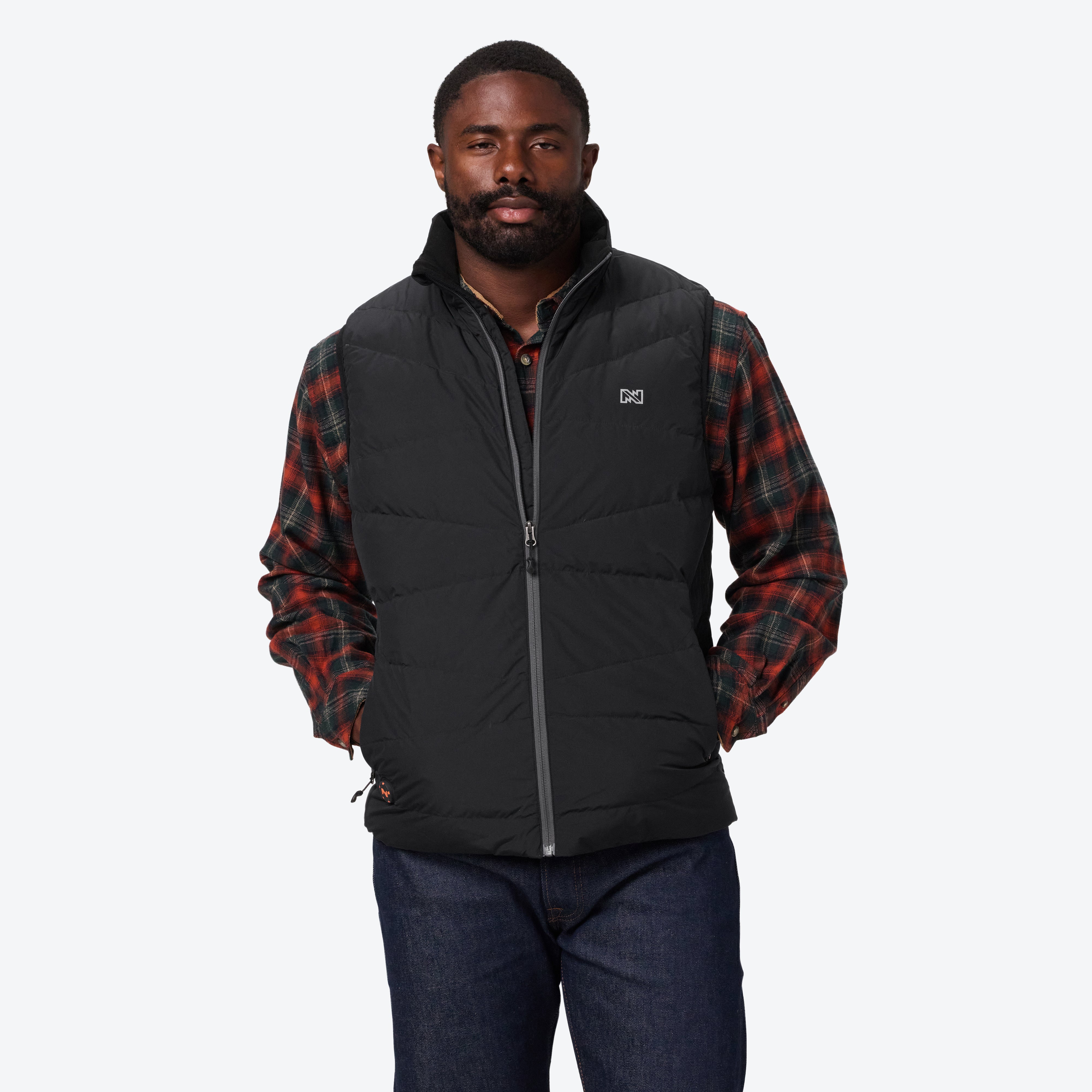 Crest Heated Down Vest Men's - Black – Fieldsheer Canada